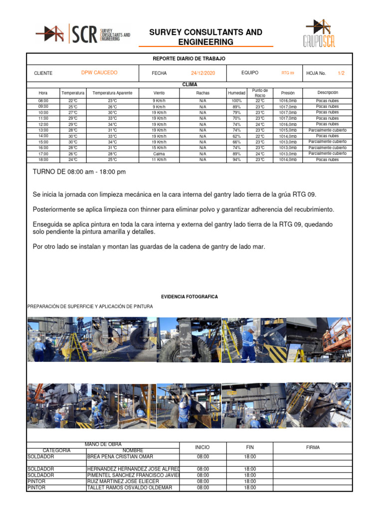 Reporte Diario 24-12-2020 RTG 09 | PDF | Geografía Física | Ciencias de la Tierra