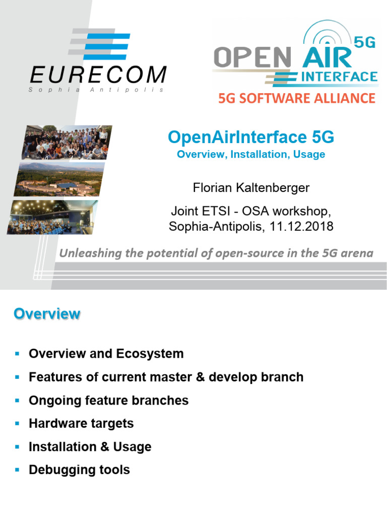 Osa Eurecom Kaltenberger | PDF | Computer Networking | Information And Communications Technology