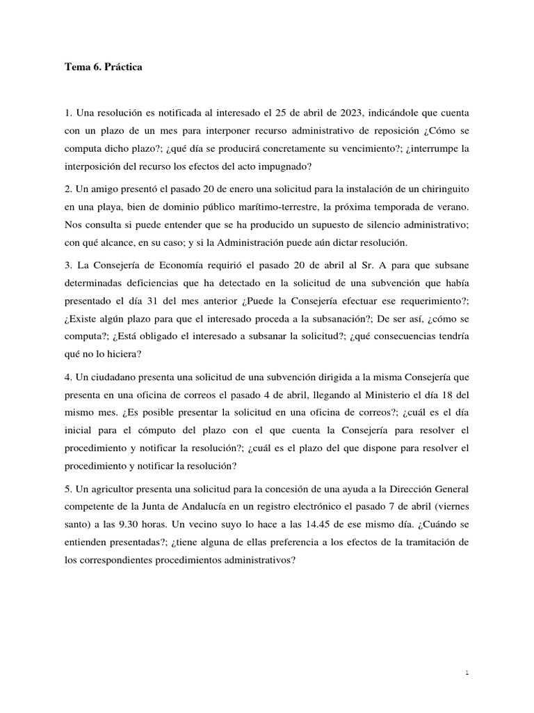 Tema 6. Práctica CRIS R | PDF | Gobierno