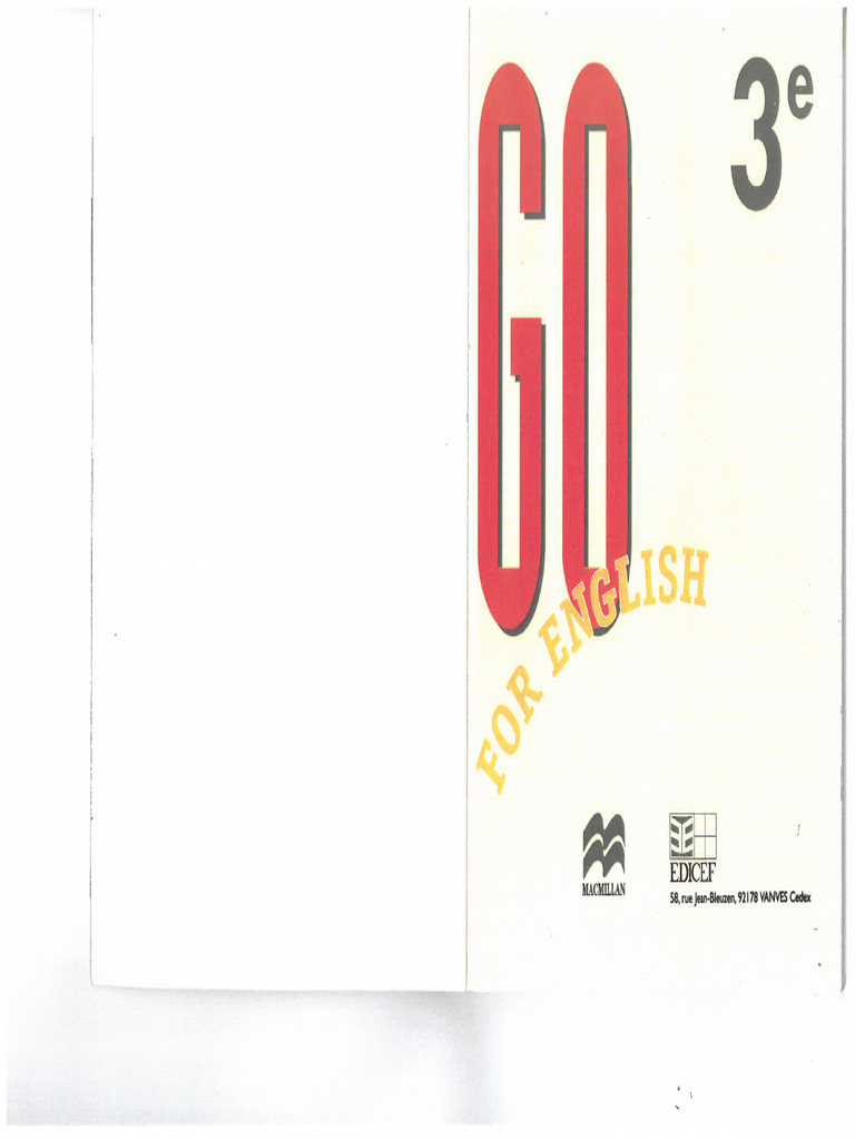 Go For English 3e | PDF