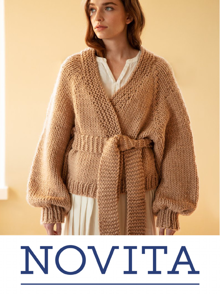Pattern - 10310855 - Helli-cardigan-Novita-Hygge-Wool-in-Novita ...