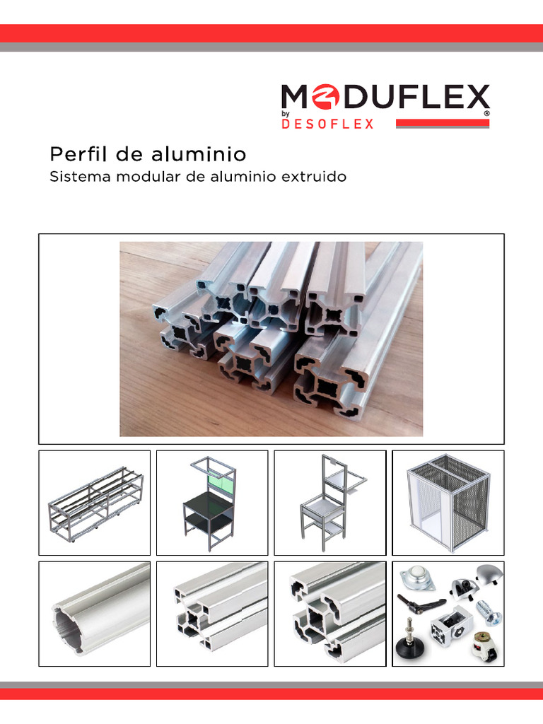 Catálogo Aluminio Moduflex - DESOFLEX | PDF