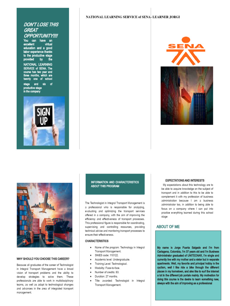 FOLLETO | PDF | Cognition | Learning