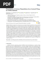 MPPD Model for Respiratory Dosimetry | PDF | Particulates | Respiratory ...