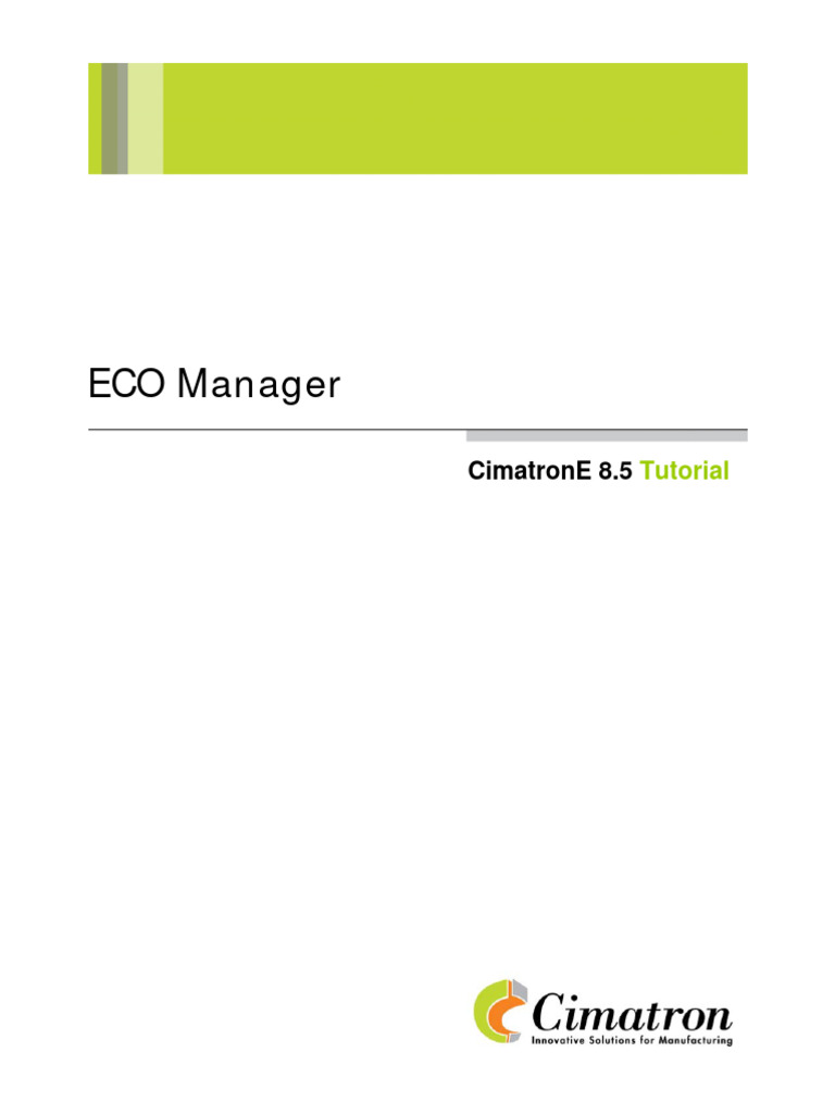 Eco Manager Pdf Computing Software