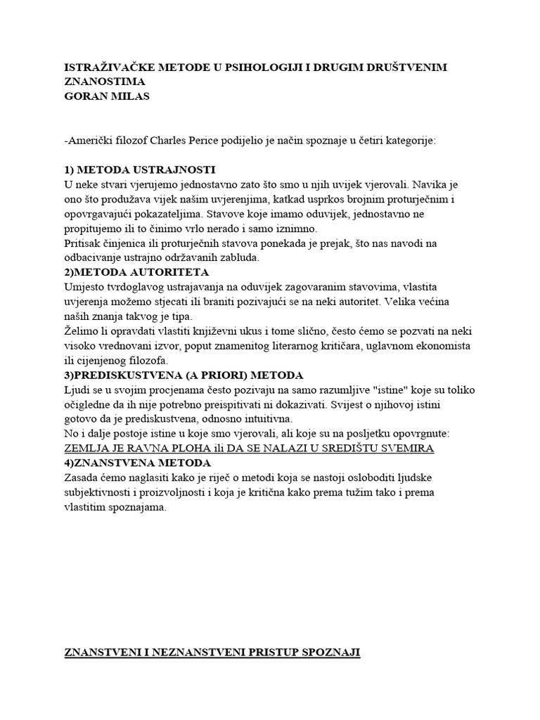 Uvod-Goran-Milas | PDF