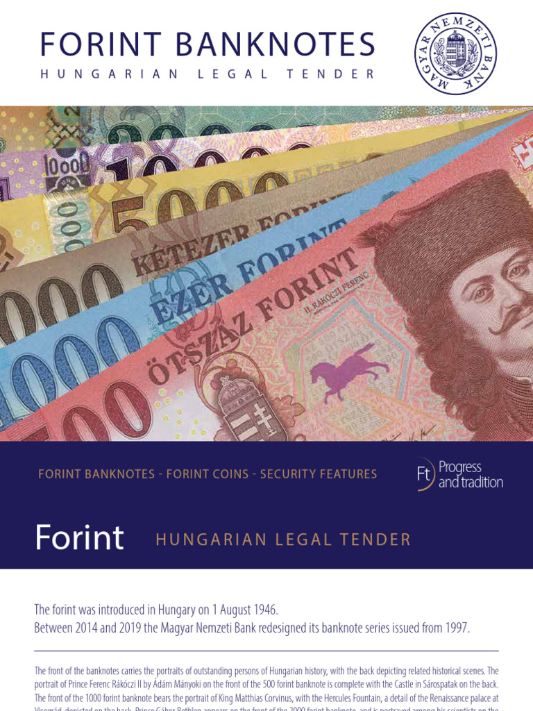 Hungarian Forint: History & Features | PDF | Banknote | Money