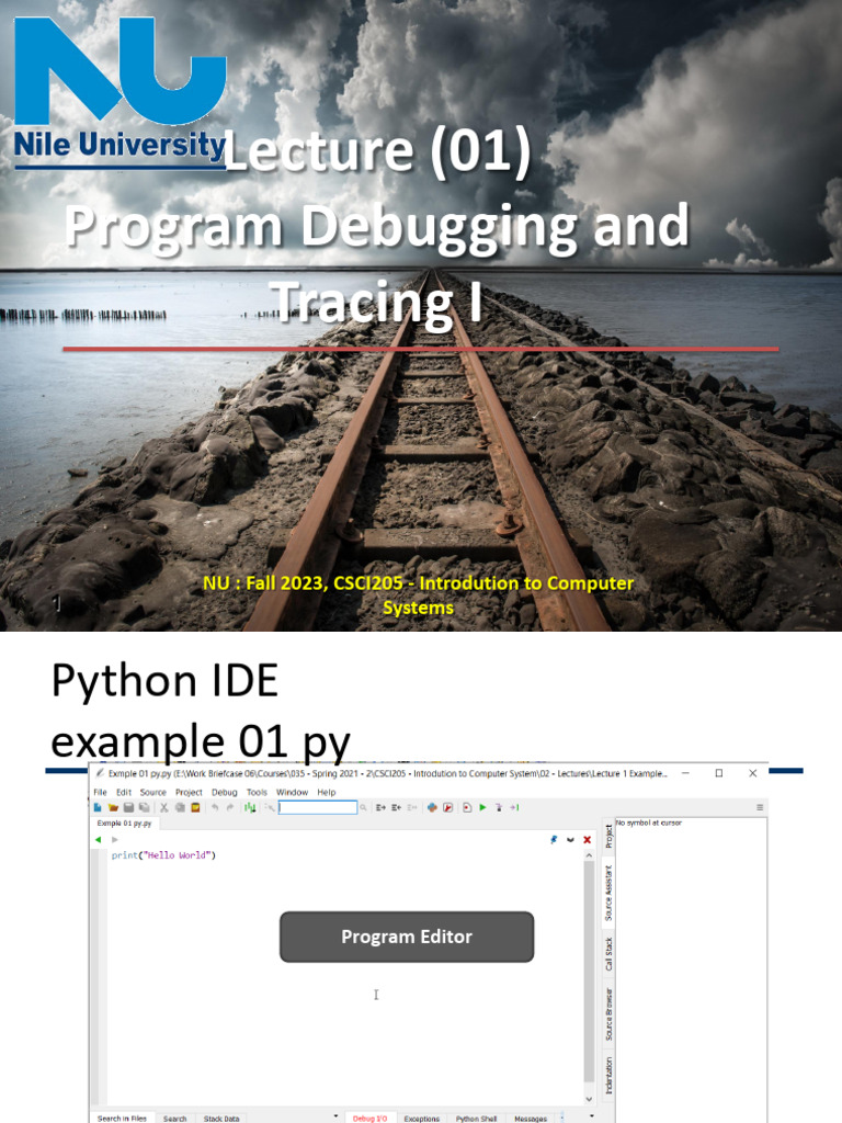 Lec One2 | PDF | Computer Science | Computer Programming