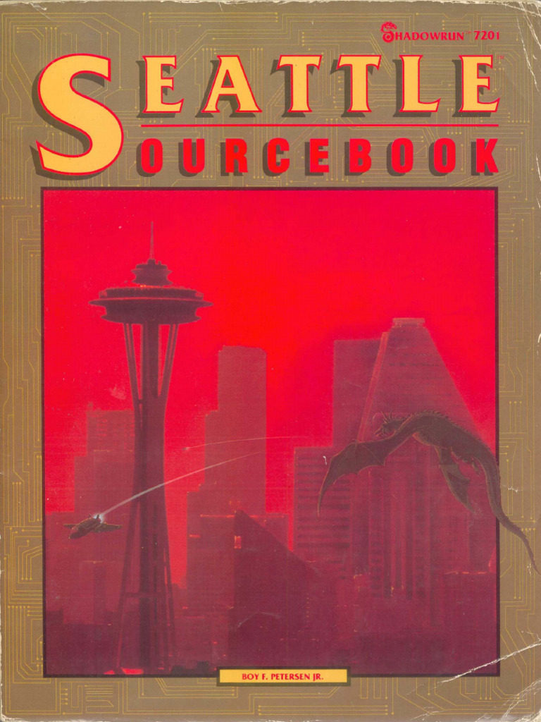 7201 - Shadowrun 1st - Seattle Sourcebook | PDF