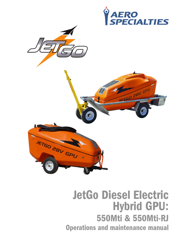 AERO JetGo 550mti & 550Mti-RJ Manual 7-15 | PDF | Diesel Engine ...
