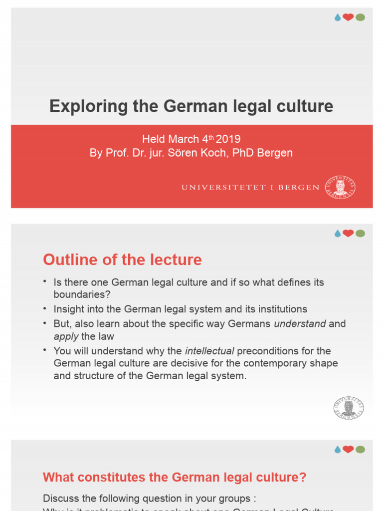 Overview of German Legal Culture | PDF | Judiciaries | Germany