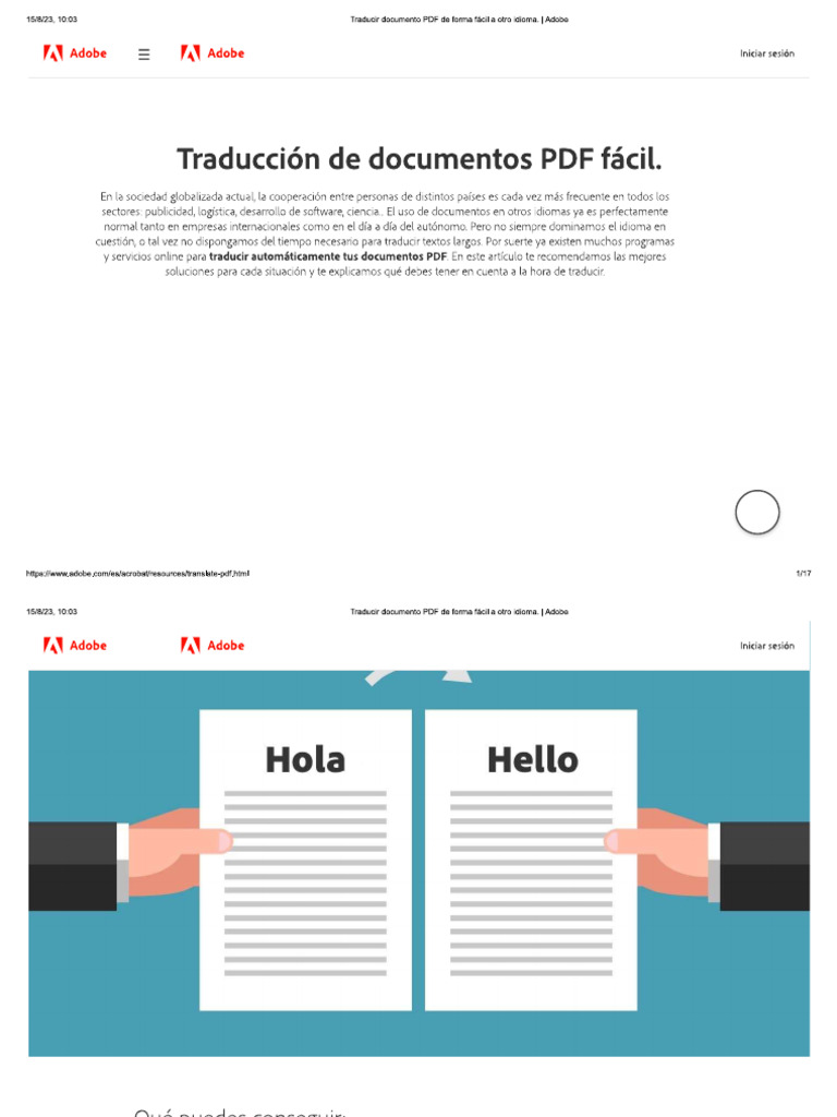 Traducir | PDF