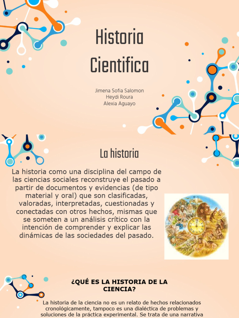 Historia Cientifico | PDF | Historia de la ciencia | Conocimiento