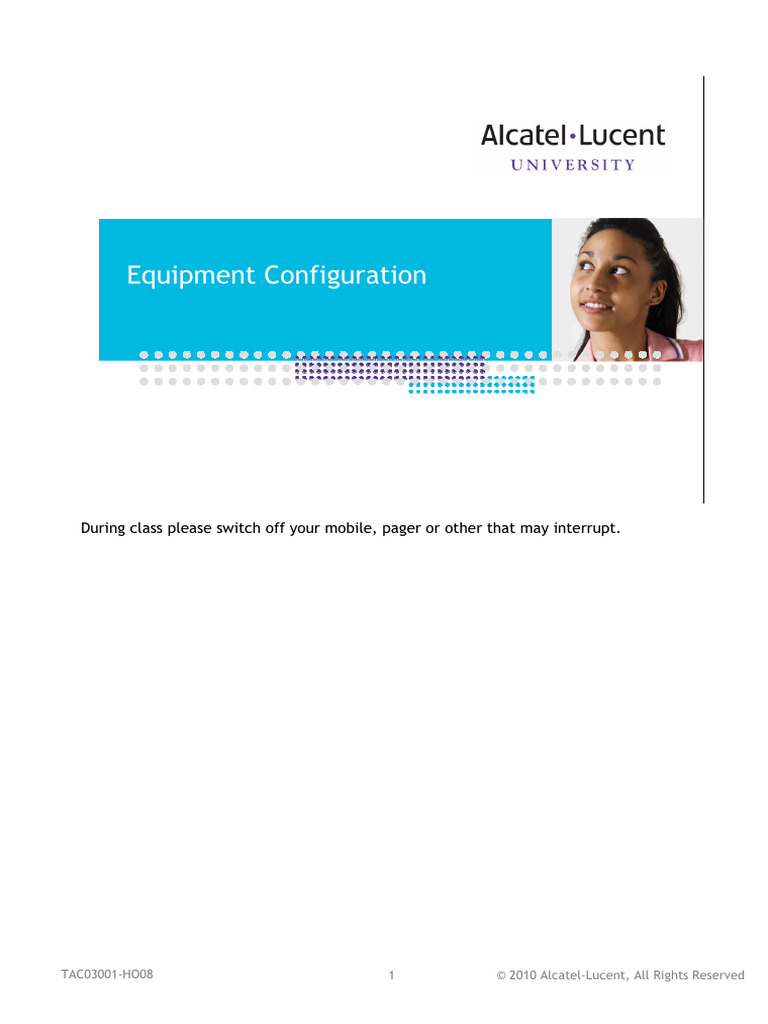 ISAM Equipment Configuration Guide | PDF | Computing | System Software