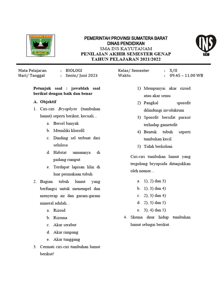 Pembasmian Hama dan Involukrum dalam Biologi | PDF