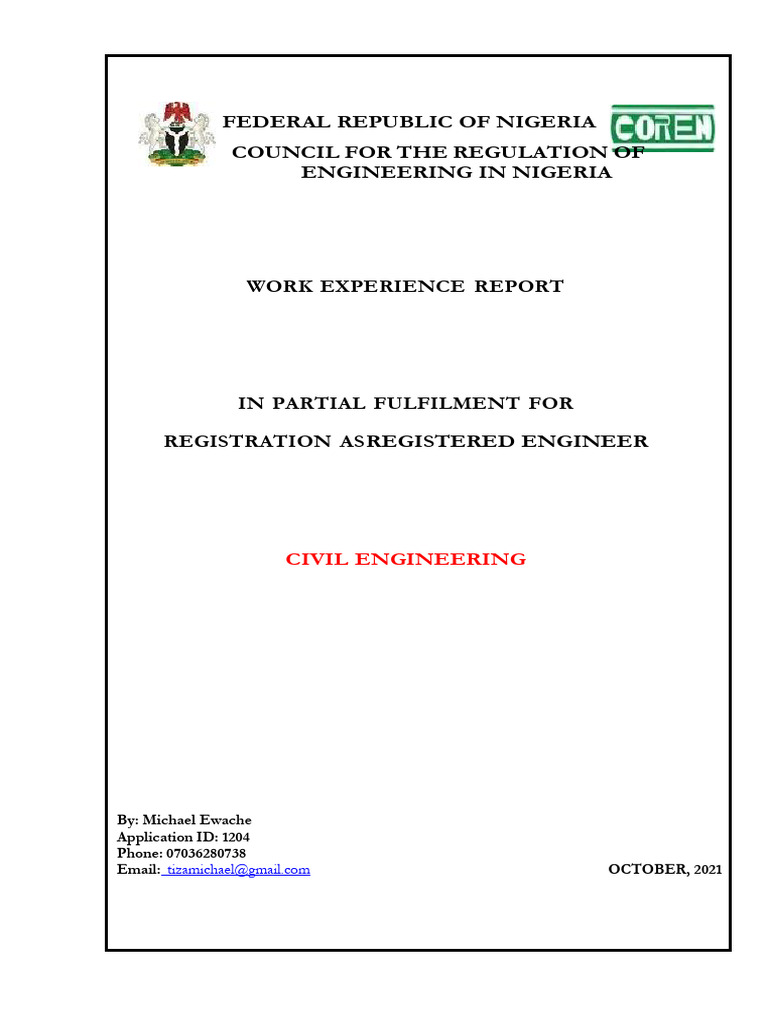 'Model Report For Coren ' With You | Download Free PDF | Concrete ...