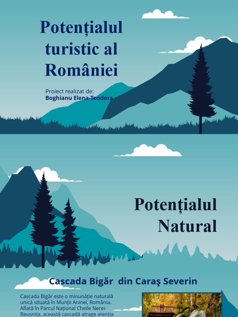 Potentialul Turistic Al Romaniei | PDF