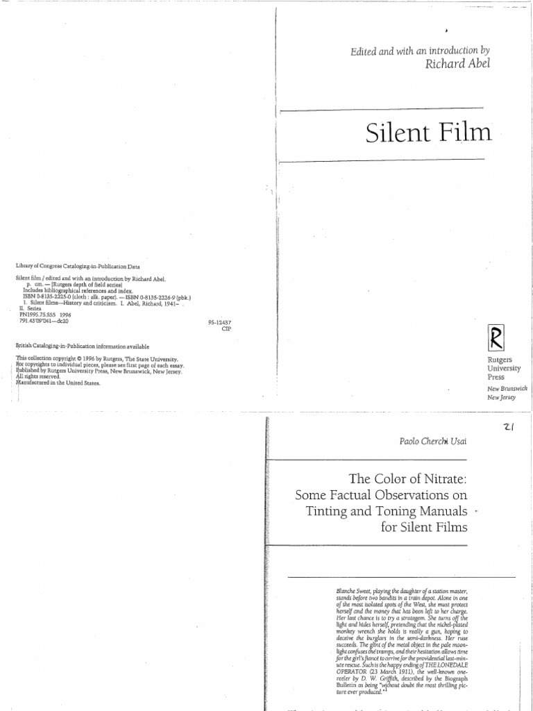 Color-Of-nitrate - Paolo Cherchi Usai | PDF