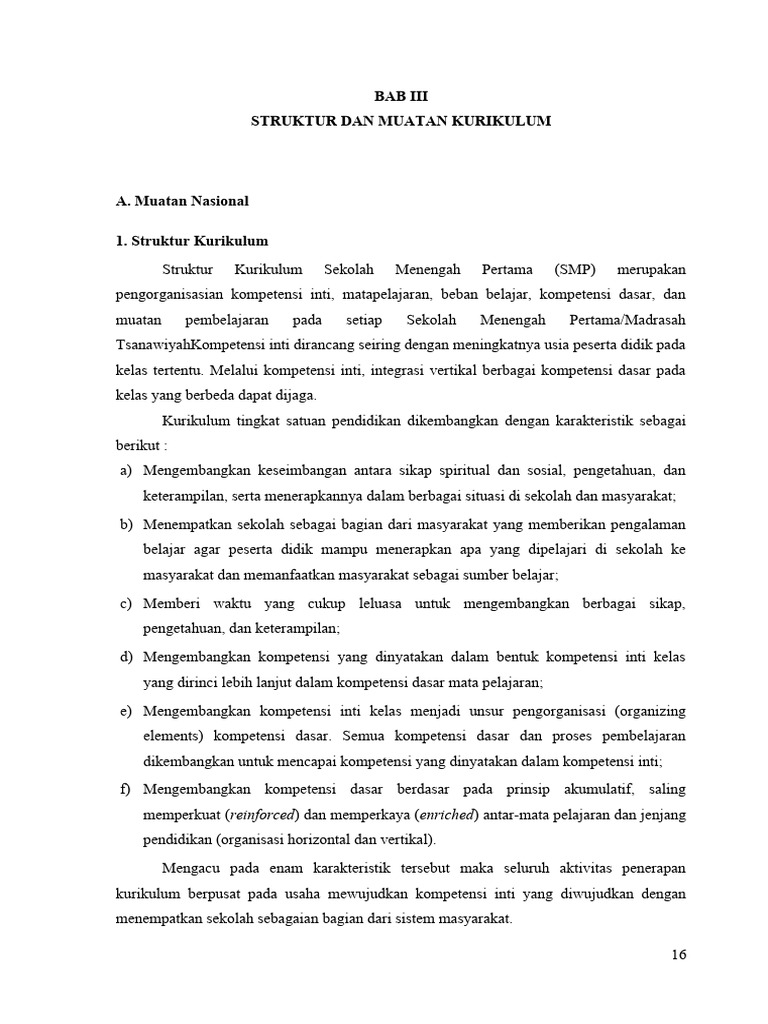 KTSP SMP Bab III-V Ok | PDF | Karier & Perkembangan