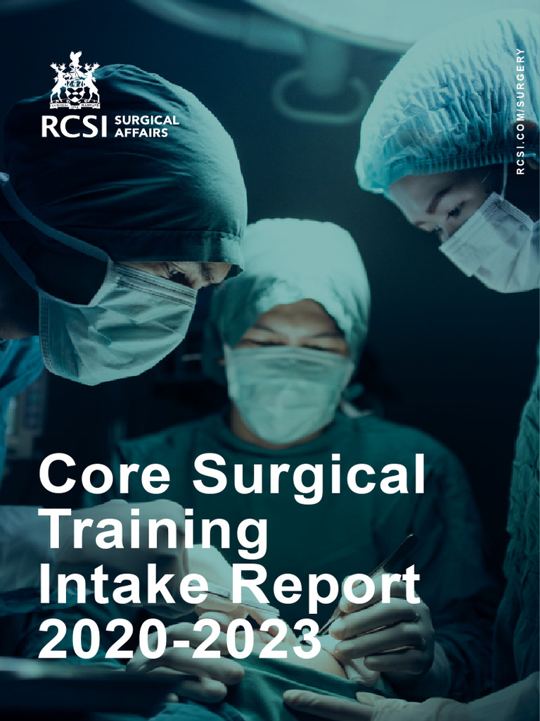 Core Surgical Training Intake Data 2020-2023 | PDF