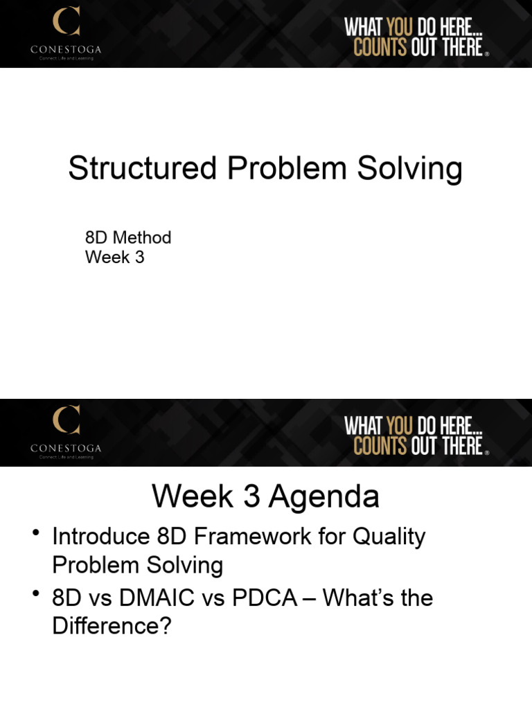 3 8D Problem-Solving | PDF | Six Sigma | Cognitive Science