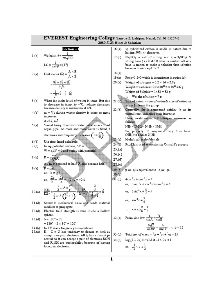 Soln | Download Free PDF | Salt (Chemistry) | Ion Soln | Download Free PDF | Salt (Chemistry) | Ion
