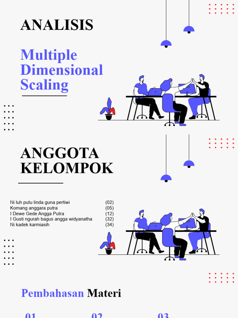 Analisis Multiple Dimensional Scaling | PDF