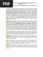 Consent Form Spanish New | PDF | Canadá | Biometría