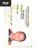 Cedula Alexander | PDF