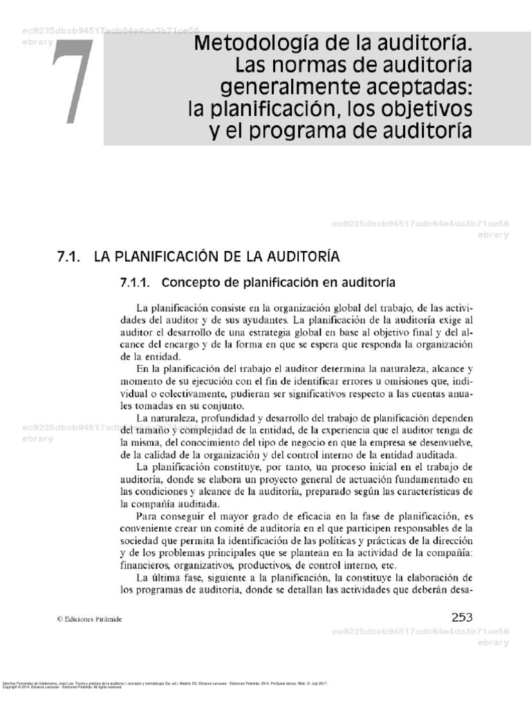 Libro 5 de Auditoría de Gestión | PDF