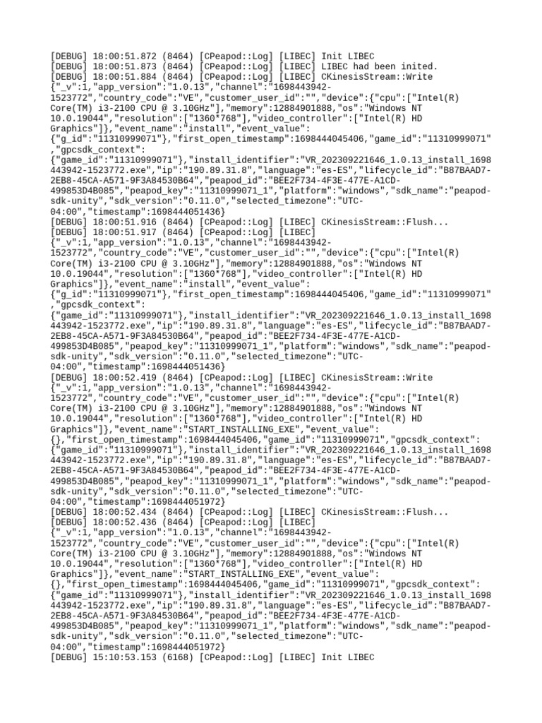 PPDSDK Windows Trace | PDF | Microsoft Windows | Windows Nt