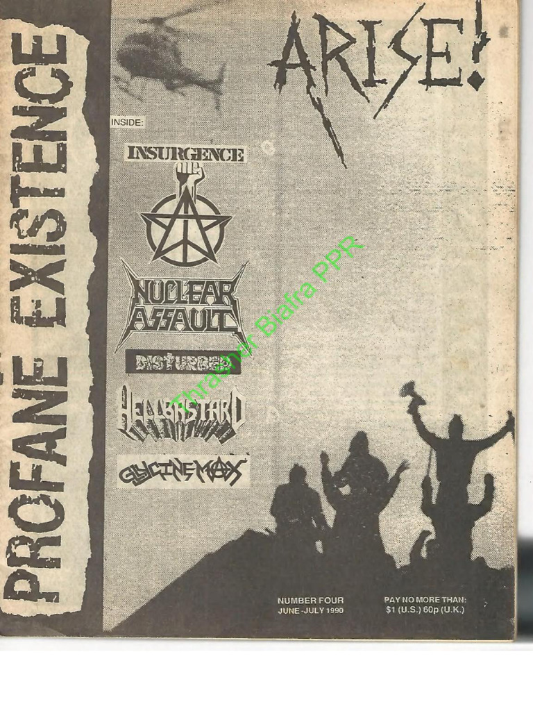 Profane Existance 4 Fanzine | PDF