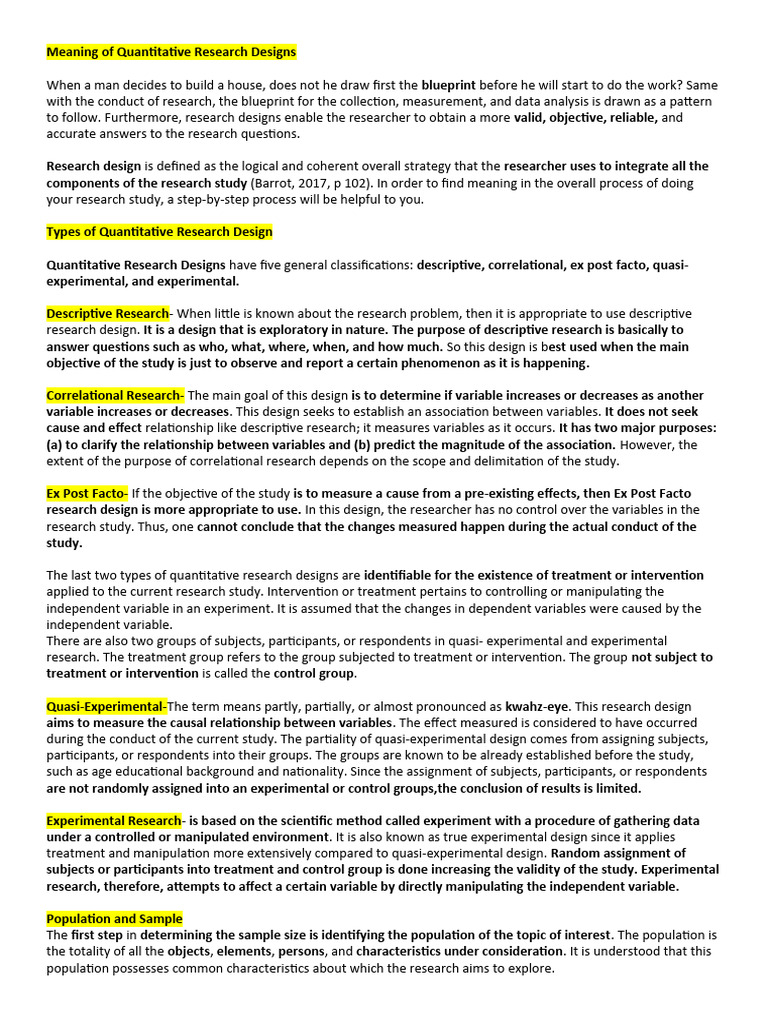 PR 2 Reviewer | Download Free PDF | Sampling (Statistics) | Validity (Statistics)