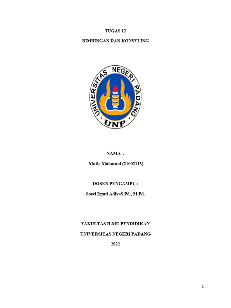 BK Mutia Maharani 21002113 AP 12 | PDF