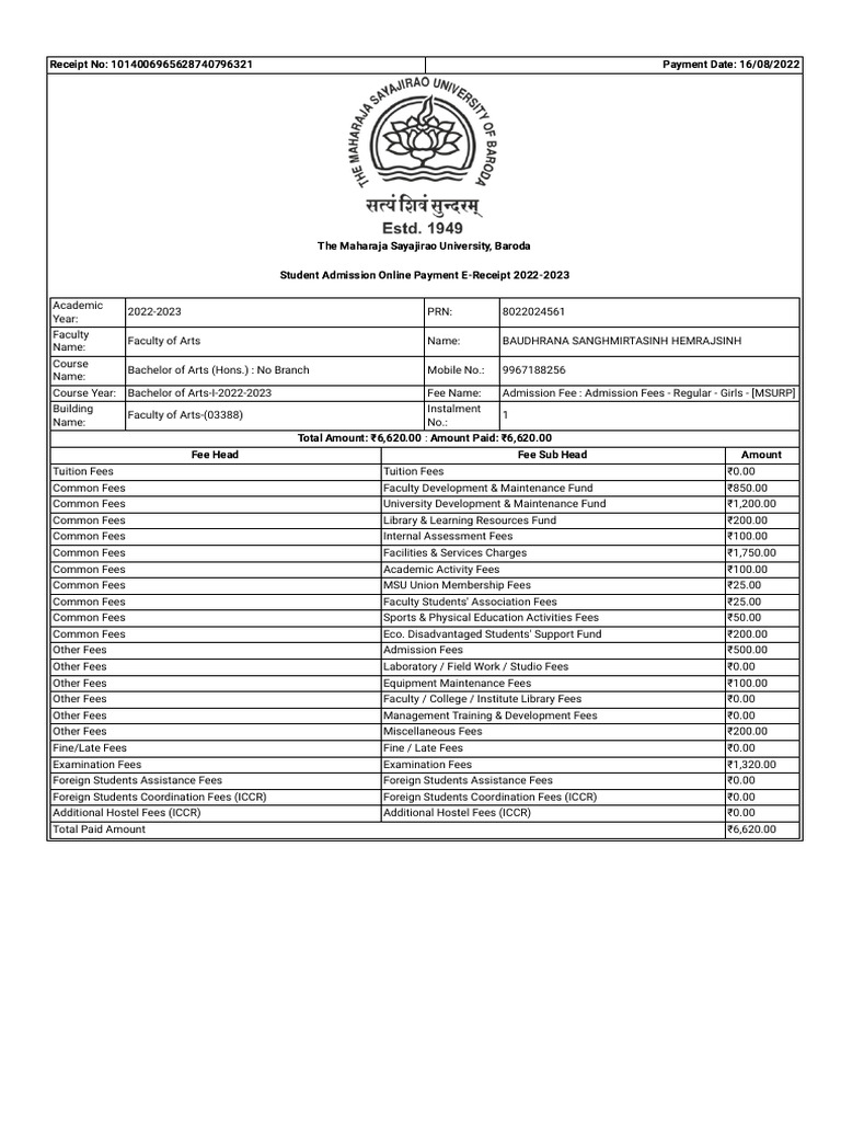 About Blank Pdf Fee Payments