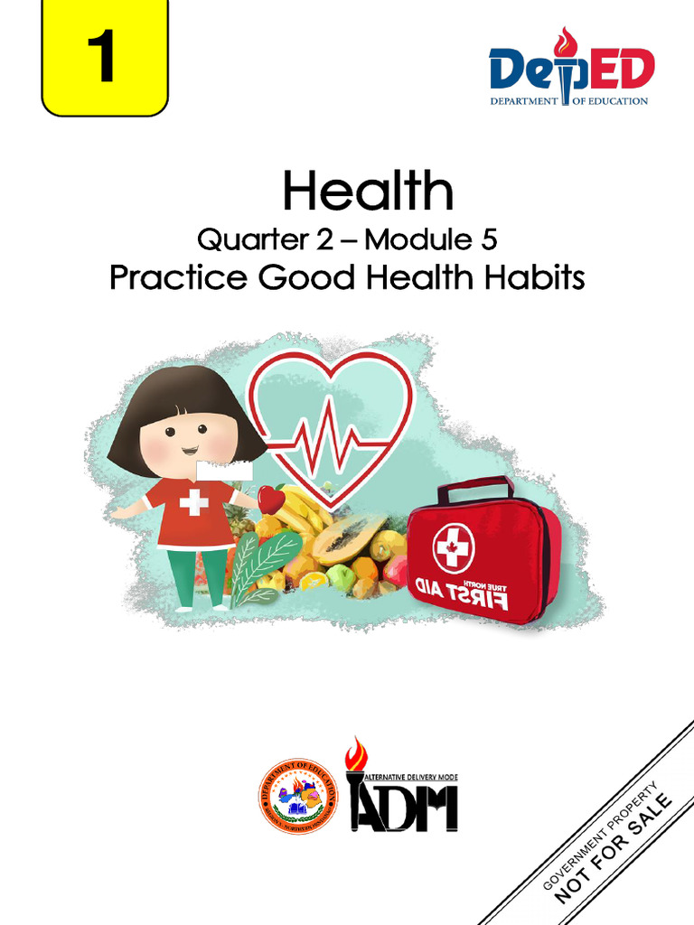 Health1 - Q2 - Module5 - Practice Good Health Habits - Version3 | PDF | Private Law ...