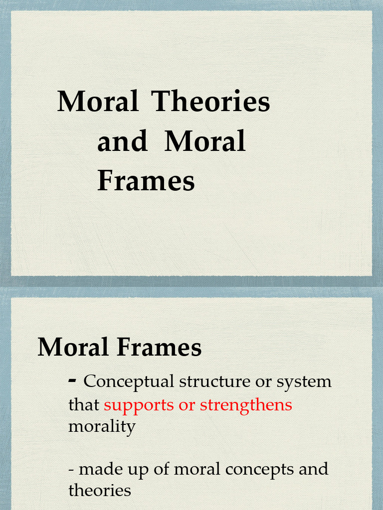 Understanding Moral Theories and Ethics | PDF | Applied Ethics | Morality