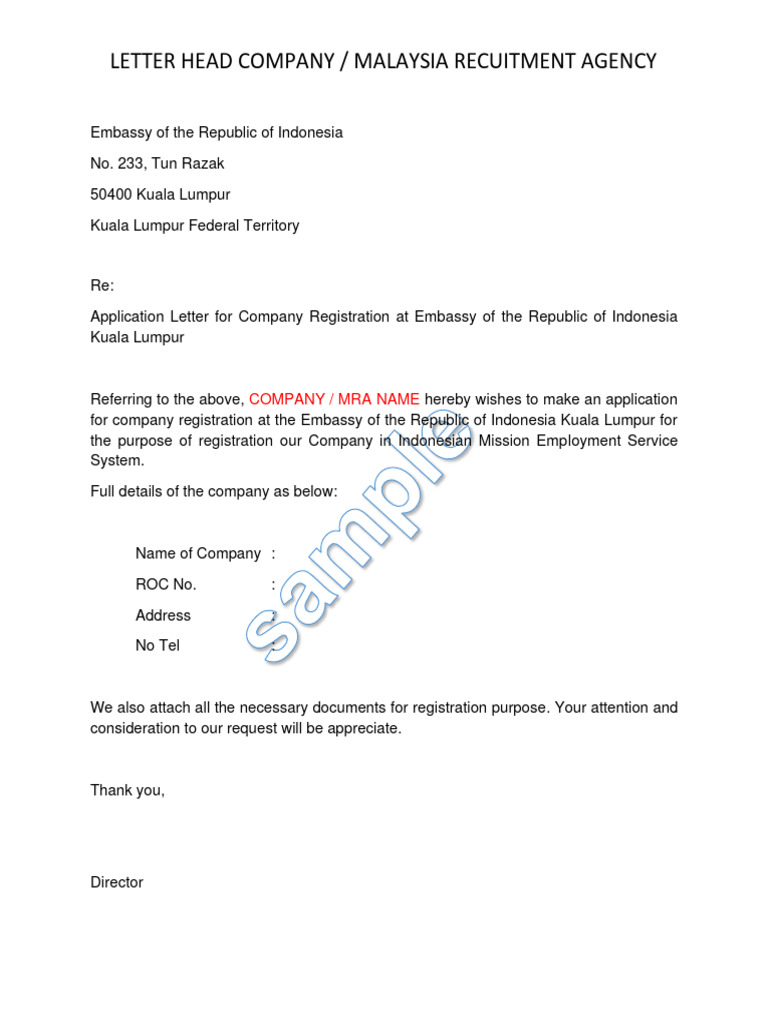 Application For Sipermit Sample Pdf