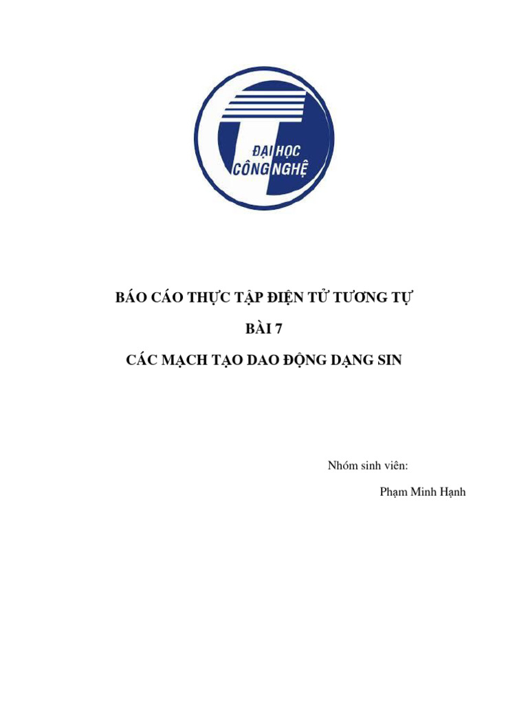 PhamMinhHanh Bai7 | PDF