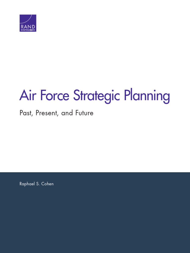 Air Force Strategic Planing | PDF | United States Army Air Corps ...
