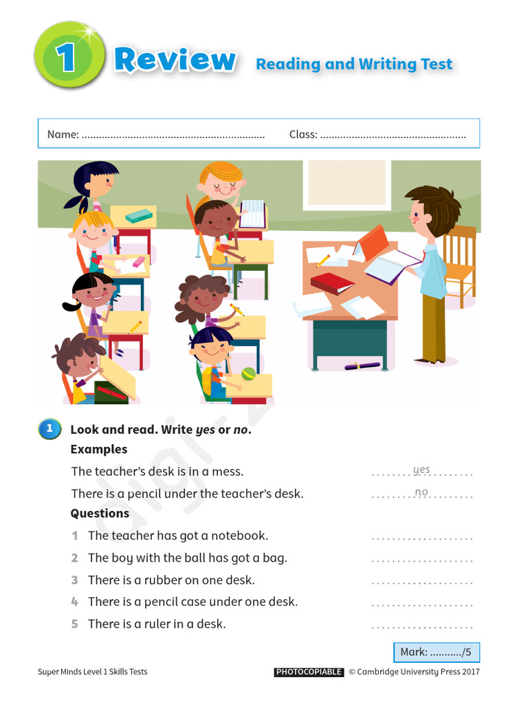 SM1 - Mid Reading & Writing - Units 1,2,3 | PDF