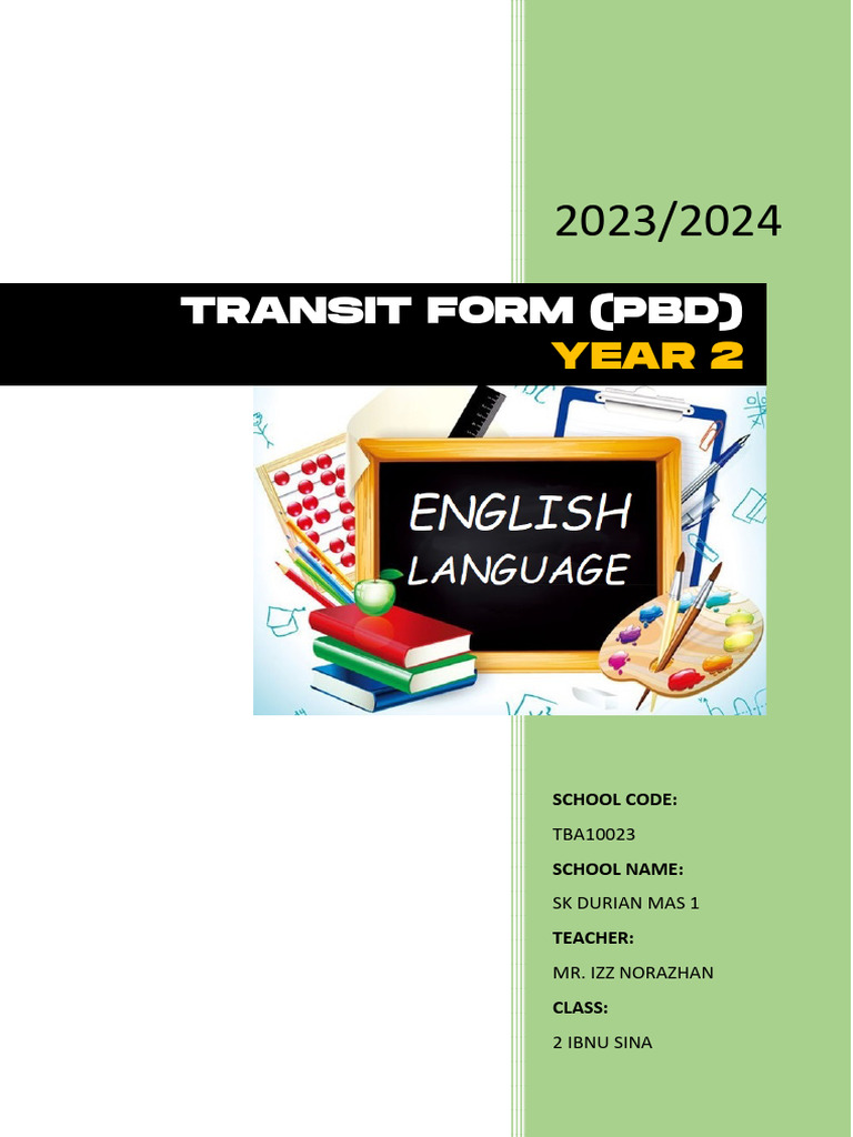 Performance Standards Guide For English Year 2 | PDF | Phonics | Word