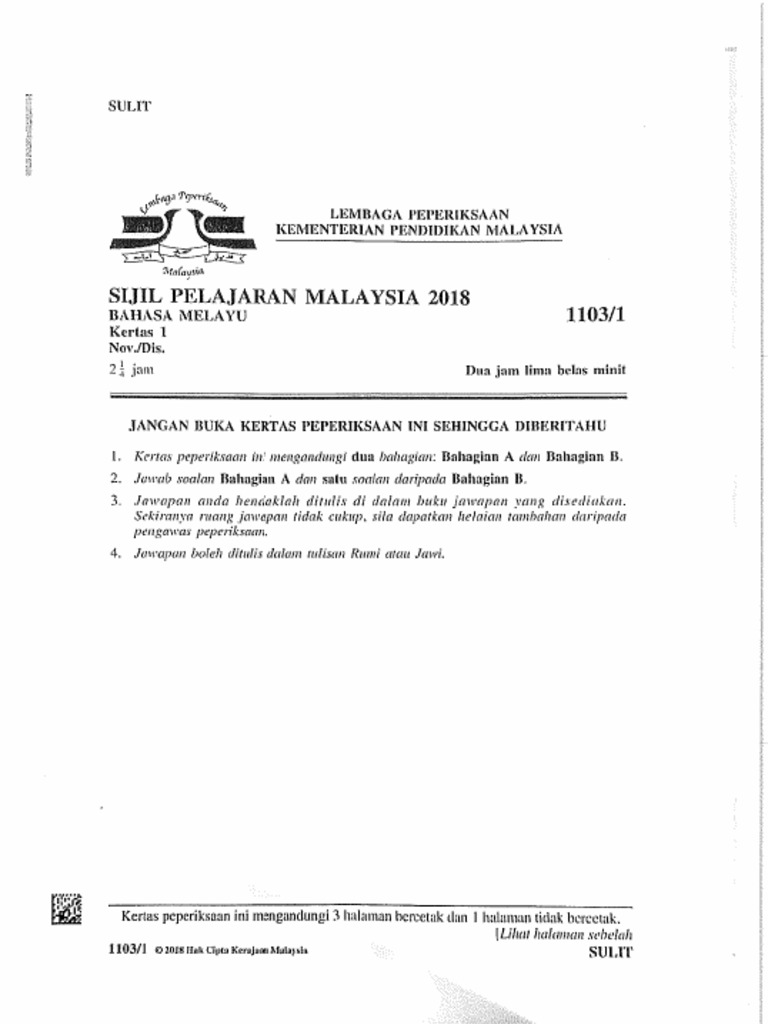 Karangan SPM-2 | PDF