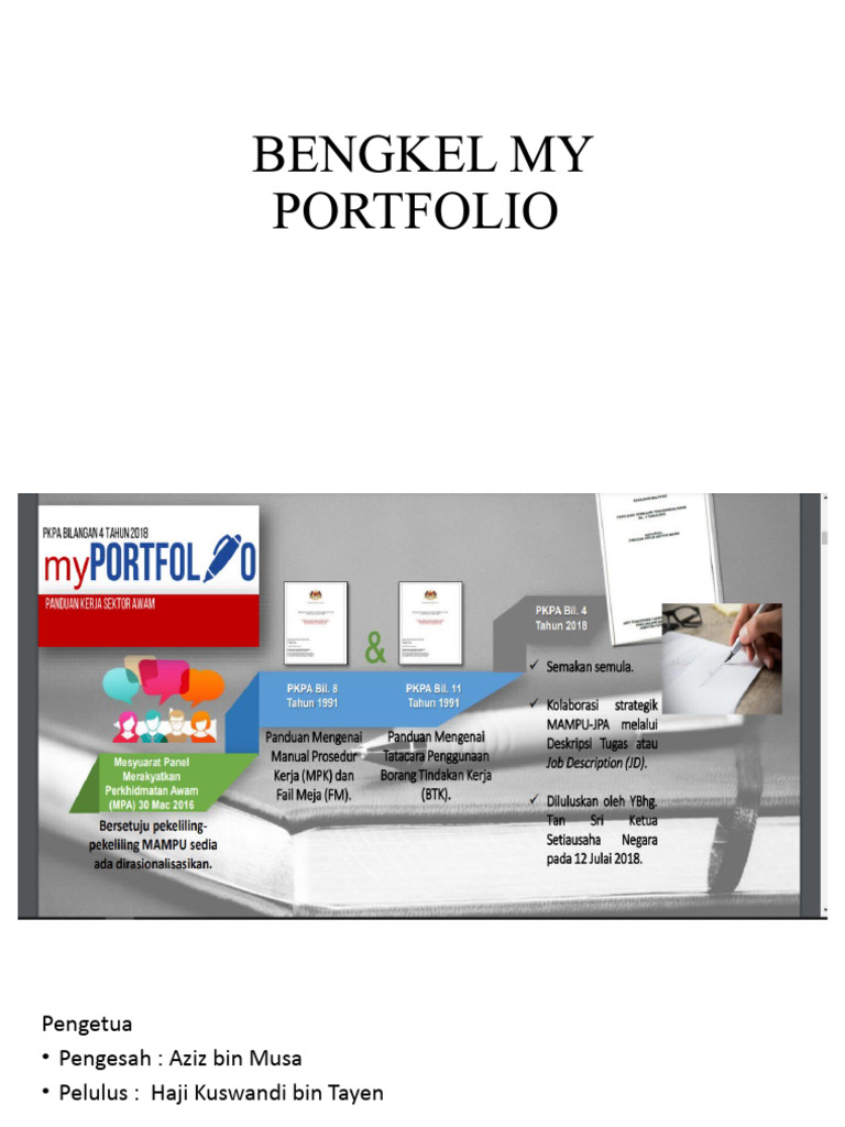 Bengkel My Portfolio | PDF