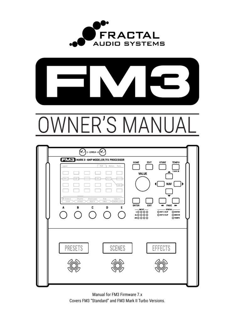 FM3-Owners-Manual English Version | PDF | Electromagnetic Interference ...