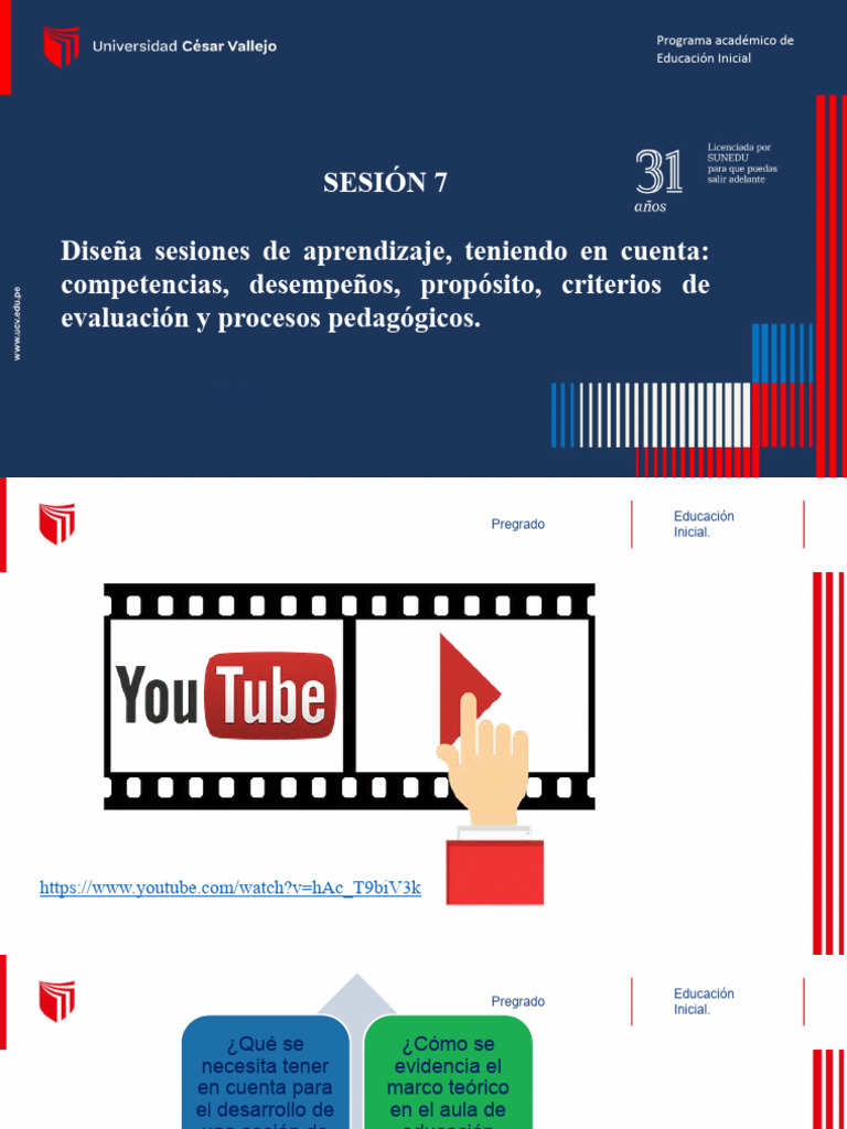 Sesión 7 | PDF | Aprendizaje | Evaluación