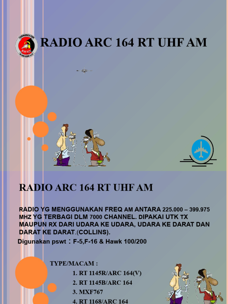 Uhf Radio Arc 164 | PDF | Radio | Electronic Engineering