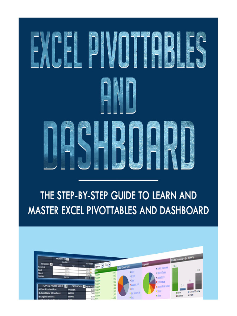 Excel Pivottables and Dashboard Guide-1 | PDF | Microsoft Excel | Microsoft Office
