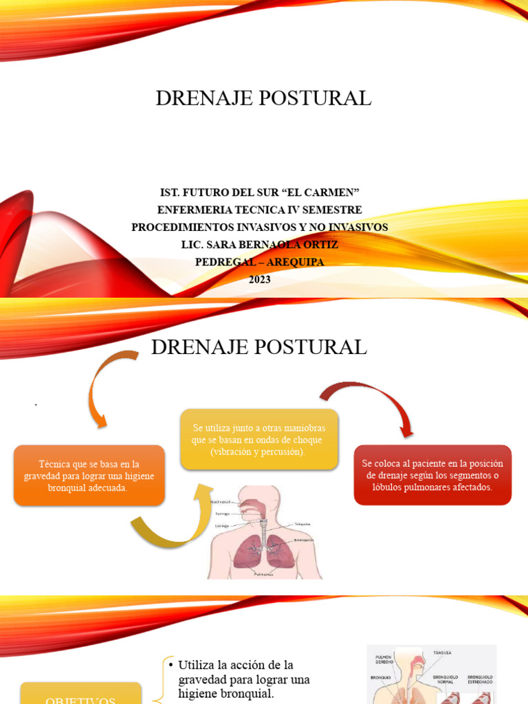 Drenaje Postural | PDF
