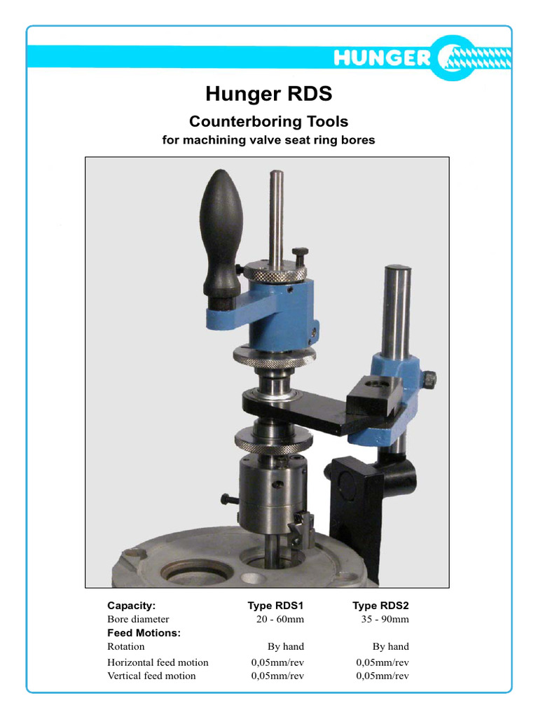 RDS Product Sheet | PDF | Valve | Machines